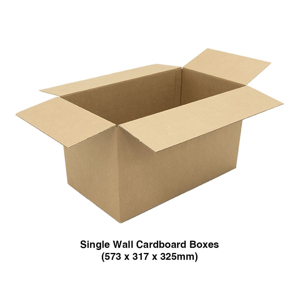 Single Wall Cardboard Boxes 573 x 317 x 325mm (Pack of 25) - Packn.co ...